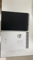 China Pearl Squirrel Stripe Color PU Softcover Stone Paper Notebook Waterproof A4/5/6/7 Size for sale