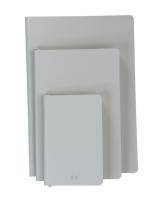 China 500pcs MOQ Macaron Skin Hardcover Notebook With White Inner Pages For Business for sale