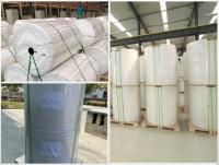 China Waterproof Biodegradable Smooth Texture Stone Paper Roll Without Air Water Pollution for sale