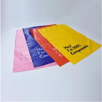China Biodegradable Mailer Bag Compostable Poly Bags Gravure Printing For Garment for sale
