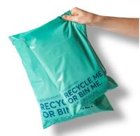 China Customized 100% Biodegradable Compostable Poly Bags For Express Delivery for sale