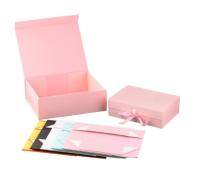 China Custom Logo Corrugated Luxury Paper Magnet Paper Box Carton Folding  Cardboard Gift Packaging Boxes for sale