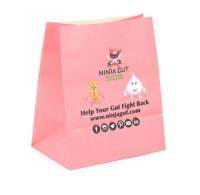 China Tear Resistant Waterproof Paper Bag Stone Paper Packaging With Customized Surface Finish printing for sale
