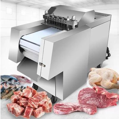China 600kg/H Beef Cutting Machine Commercial Meat Cutter For Pork Chicken Duck for sale