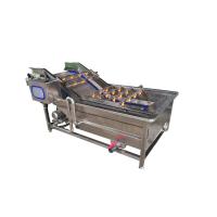 China 500kg/H-3000kg/H Bubble Cleaning Machine Fruit And Vegetable Cleaning Machine for sale
