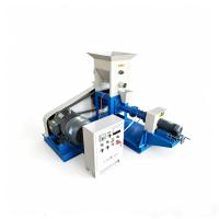 China Single Screw Extruder 80kg/H-100kg/H Dog Food Manufacturing Machine for sale