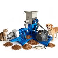 China 200kg/H - 240kg/H Fish Feed Extruder Dog Food Production Machine for sale