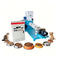 China Multi Functional Pet Food Making Machine / Cold Pressed Dog Food Extruder for sale