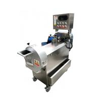 China 600kg/H-1000kg/H Onion Cutting Machine Industrial Potato Chip Cutter for sale