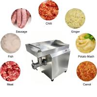 China Multifunctional Commercial Electric Meat Grinder 750kg/H 4KW 380V for sale