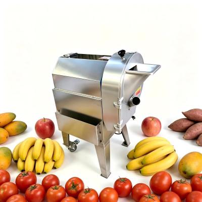 China IP 65 Water Proof High Capacity CE Certification Energy Saving Fruit Vegetable Cube Cutting Machine For Apple Mango Banana Sweet Potato Taro for sale