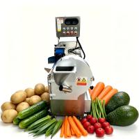 China Factory Price Multi Functional Fruit Vegetable Slicing And Dicing Machine With CE ISO9001 For Pear Avocado Hawthorn Okra for sale