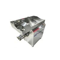 China Food Grade Washable Durability Double Screw Space Saving Meat Grinder Mincer Machine For Fresh Meat Onion Garlic for sale