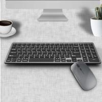China Custom 2.4G BT3.0 BT5.0 Pc Laptop Computer Bluetooth Wireless Keyboard Mouse Combos for sale