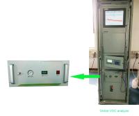 China Production Rate 100% VOC Analyzers For Online Powered By PEM Rack Hydrogen Gas Generator for sale