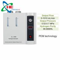 China 1000ml/min Pure Water Electrolysis Hydrogen Generator for GC High Production Rate for sale