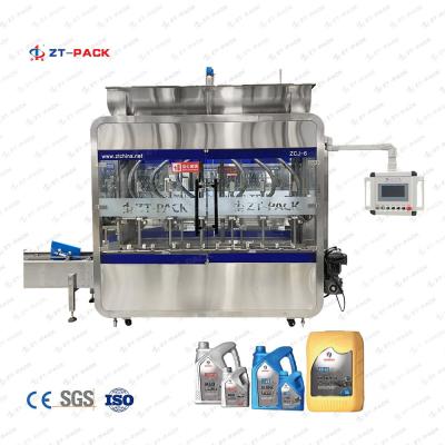 China Vegetable Edible Oil Filling Machine Auto 20liter Container Jerry Can Drum Packaging for sale