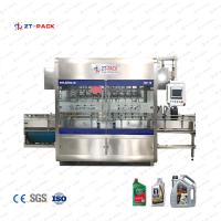 China Automatic Motor Oil Packaging Machine For Automotive Engine Oil Filling for sale