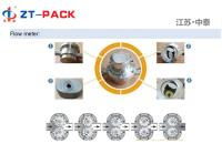 China 6 8 10 12 Nozzles Lubricant Oil Flow Meter Filling Machine Track Capping for sale