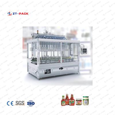 China 0.5L-5L Full Automatic Bottling Sauce Filling Machine for Jam Ketchup Honey Curry for sale