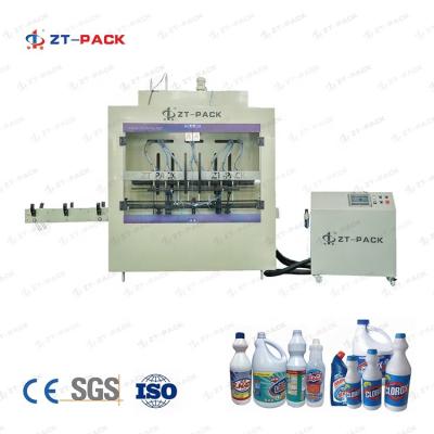 China Automatic HCL Corrosive Liquid Packaging Line For  Harpic Liquids for sale