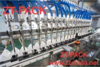 China SS316 4800BPH Fully Automatic Gravity Disinfectant Antiseptic Cleaner Bottle Filling Machine for sale