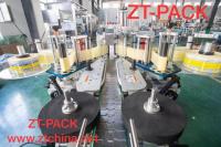China Self Adhesive Sticker Labeling Machine for PET Plastic Glass Round Square Shaped Bottle for sale