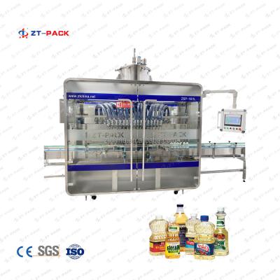 China Cooking Coconut Edible Olive Bottle Oil Piston Flow Meter Filling Machine Automatic for sale