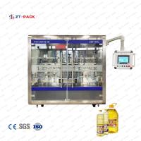 China High Speed PET Bottle Oil Filling Machine 3600BPH For Sunflower Oil Vegetable Oil for sale