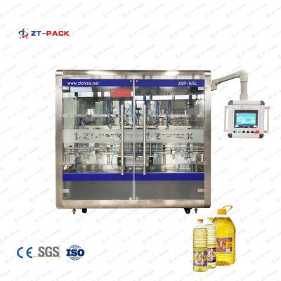 China High Speed PET Bottle Oil Filling Machine 3600BPH For Sunflower Oil Vegetable Oil for sale