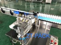 China Automatic High Speed Square Bottle Double Sides Round Bottle Wet Glue Paper Sticker Paste Labeling Machine for sale