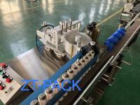 China Automatic High Speed Square Bottle Double Sides Round Bottle Wet Glue Paper Sticker Paste Labeling Machine for sale