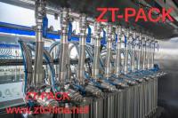 China Linear Piston Filling Machine For Vegetale Oil Edible Oil Cookie Oil Bottle for sale