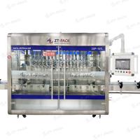 China 3000BPH Automatic Linear Piston Oil Filling Machine For Edible Oil Peanut Sunflower Oil for sale