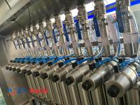 China 3000BPH Automatic Linear Piston Oil Filling Machine For Edible Oil Peanut Sunflower Oil for sale