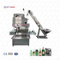 China 220v 380v 100ml Bottle Filling Machine , 5l Piston Liquid Filling Machine for sale