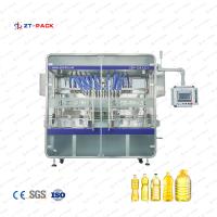 China 1l Edible Oil Filling Line Ss316 Piston Liquid Bottling Equipment for sale