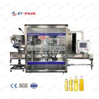 China 1l Edible Oil Filling Line Ss316 Piston Liquid Bottling Equipment for sale