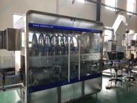 China Servo 500ml Edible Oil Filling Machine 6 Head High Viscosity Piston Filler for sale