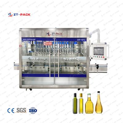 China 2 Liter Refined Oil Packing Machine 380v 6000BPH Bottling Filling Machine Equipment for sale