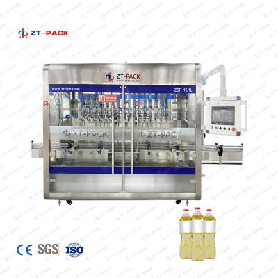 China 1L 16 Head Viscous Filling Machine PLC Olive Oil Bottle Filling Machine for sale