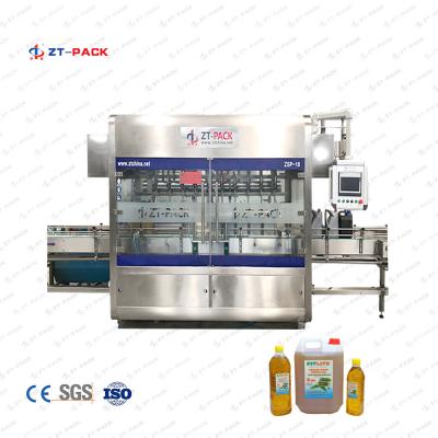 China Car Petrol Oil Plastic Bottle Flow Meter Lubricant Filling Capping Machines 4000BPH for sale