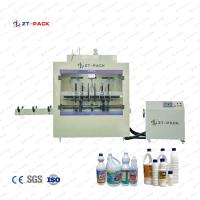 China Anti Corrosive Toilet Cleaner Liquid 6 Head Liquid Filling Machine Ss304 16 Head for sale