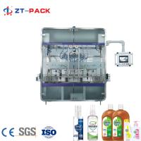 China 0.6mpa Disinfectant Production Line 50hz 1kw Multi Head Liquid Filling Machine for sale
