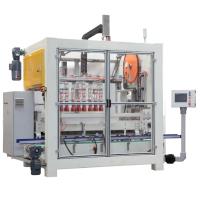 China 6-12 Bpm Automatic Carton Packer Pneumatic Cardboard Box Sealing Machine for sale