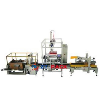 China 0.5-0.7mpa Carton Wrapping Machine , 5kw Cardboard Box Packaging Machine for sale