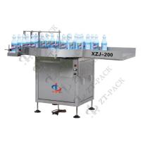 China 40 To 60 Bpm Plastic Bottle Collection Machine Rotating High Speed Bottle Unscrambler for sale