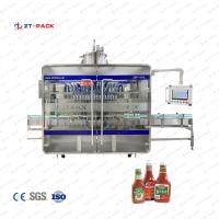China 100ml-1000ml Sauce Paste Ketchup Jam Food Bottling Filling Machine for sale
