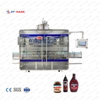 China PLC 50ml Sauce Filling Machine 500ml Chocolate Paste Filling Machine for sale