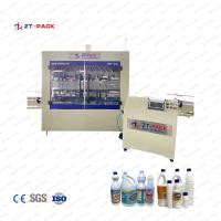 China 1500bph Toilet Cleaner Filling Machine 1.5kw 100ml Gravity Bottle Filler for sale
